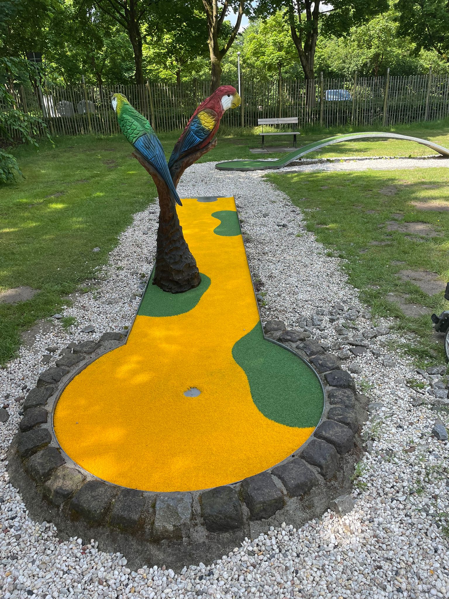 Faciliteiten - Adventure minigolf - Camping Borken am See